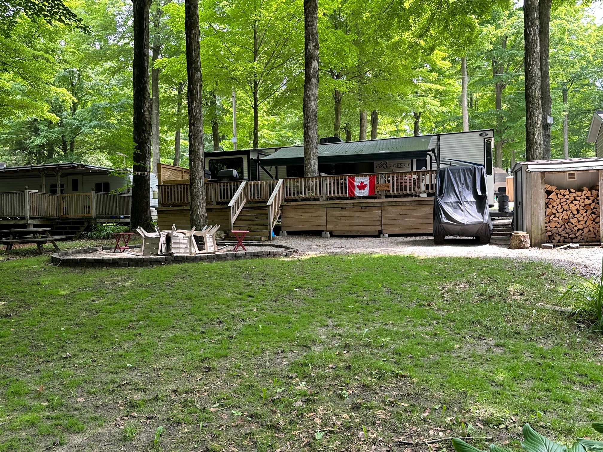 Used Travel Trailers & Park Models for Sale at Happy Hills Resort