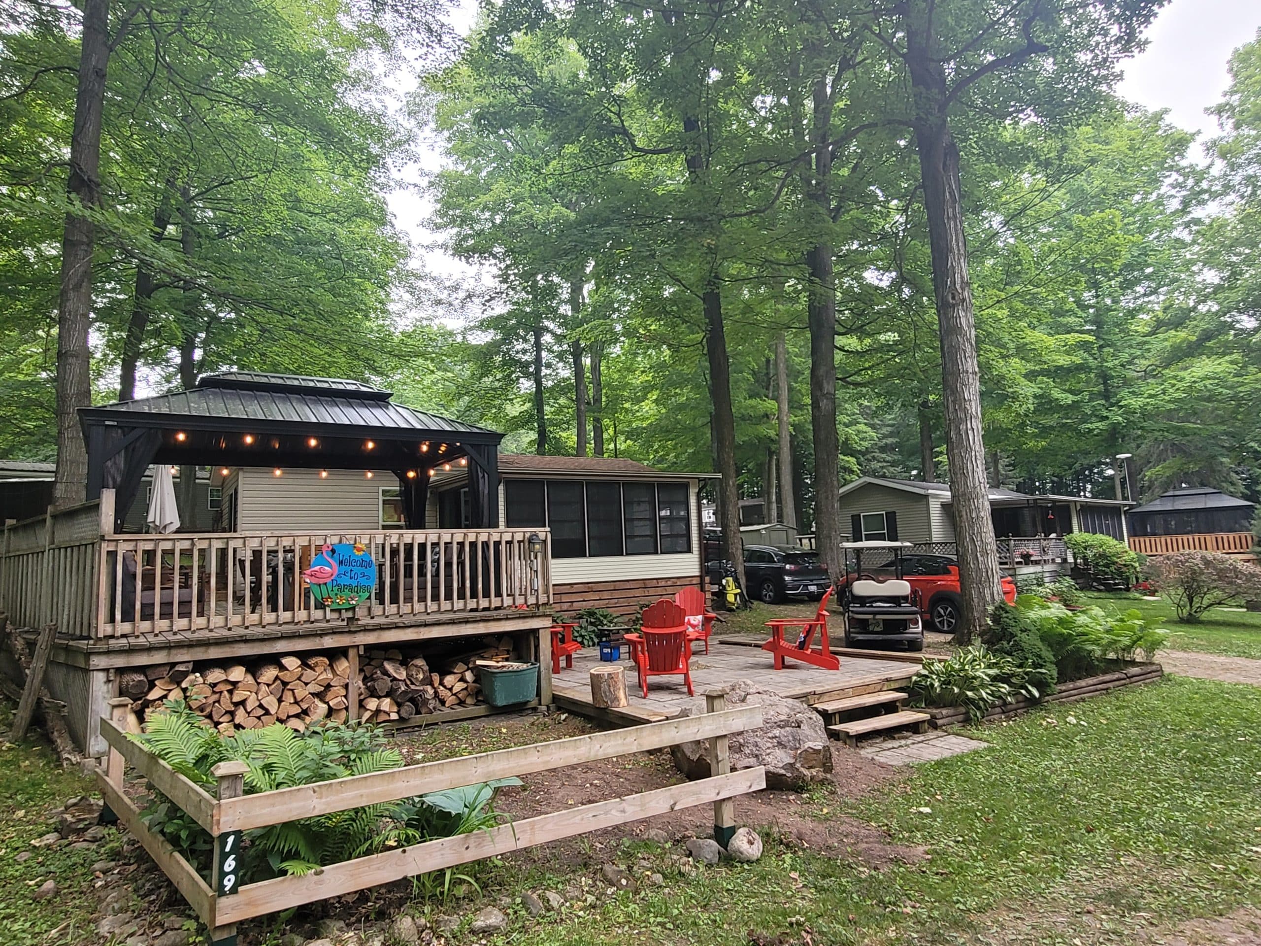 Used Travel Trailers & Park Models for Sale at Happy Hills Resort