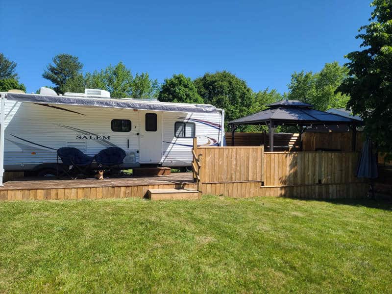 Used Travel Trailers & Park Models for Sale at Happy Hills Resort