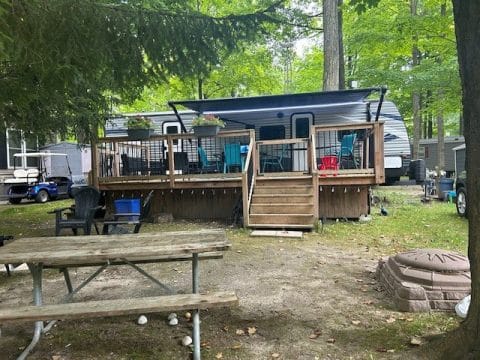 Used Travel Trailers & Park Models for Sale at Happy Hills Resort